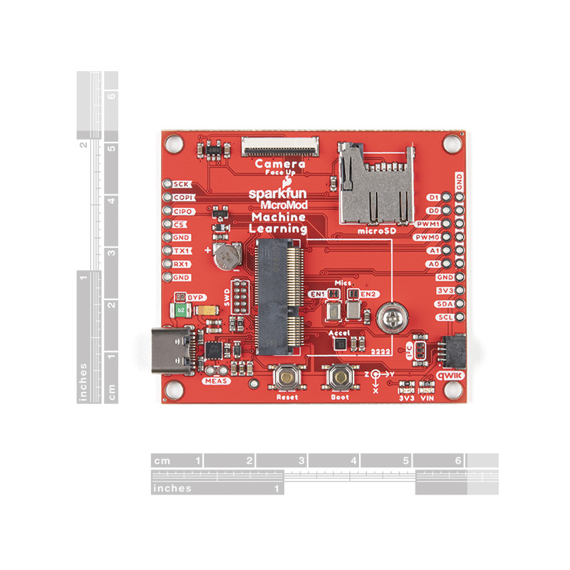 SparkFun MicroMod Machine Learning Carrier Board