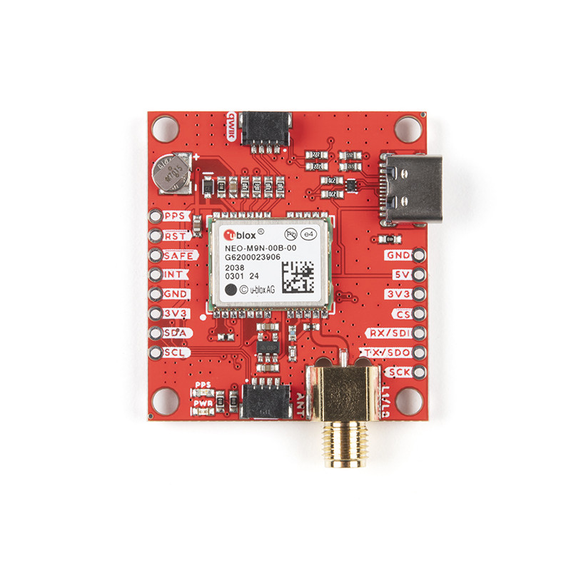 SparkFun GPS Breakout - NEO-M9N, SMA (Qwiic)