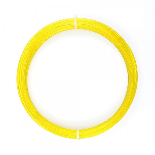 Yellow Transparent PLA Filament Sample 1.75mm 50g 17m - FDM 3D Prin...