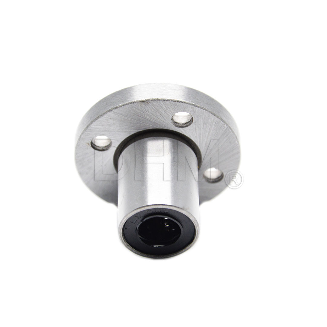 Round flange linear bearing LMF10UU