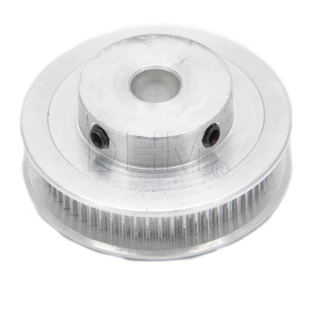 Toothed belt wheel GT2 / 6 mm wide Ø8 mm 60 teeth