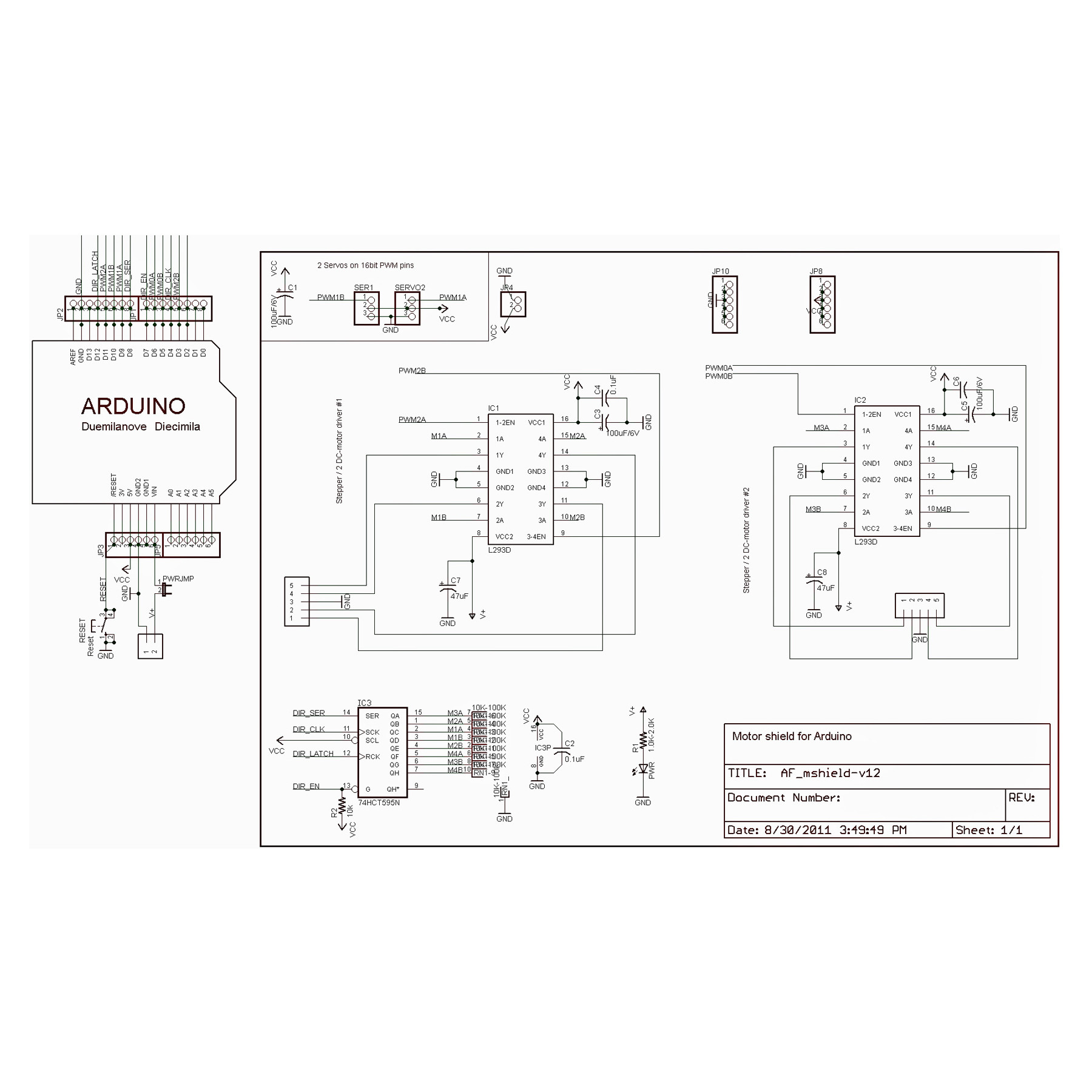 Stepper Motor With Arduino L293d Shield - Infoupdate.org