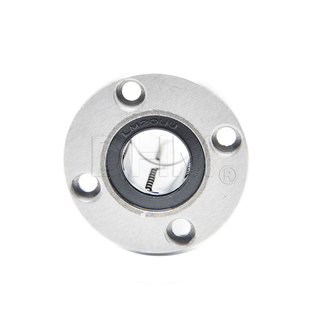 Round flange linear bearing long LMF20LUU