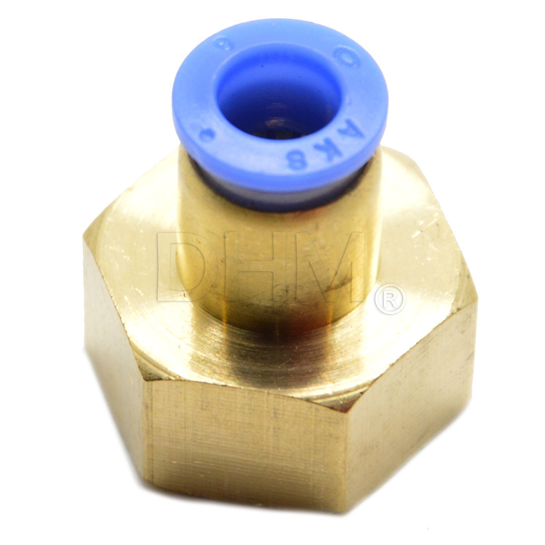 Straight push-in fitting PCF8 04