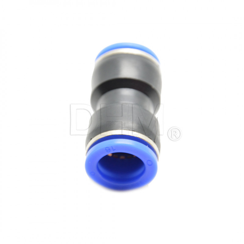 Push-in fitting Straight connector PU 16