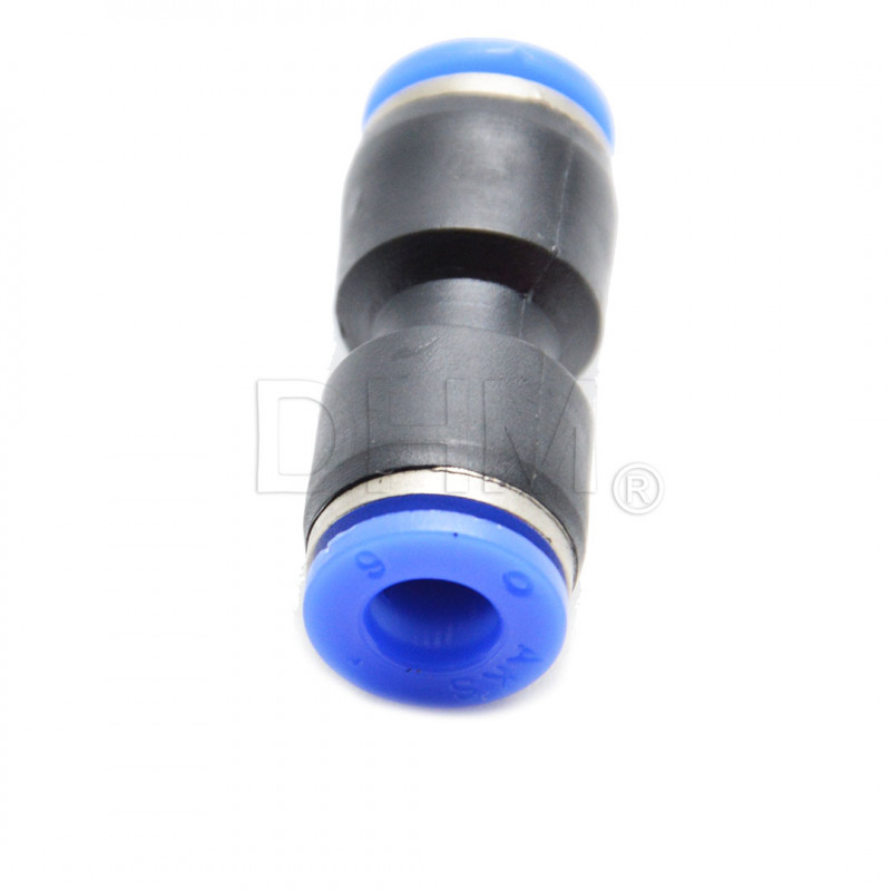 Push-in fitting Straight connector PU 06