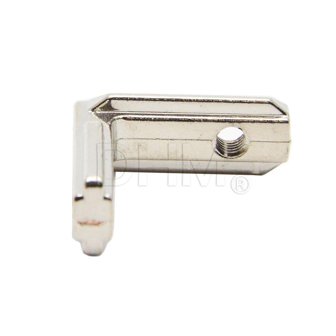 Concealed bracket 90° T slot for profile series 5 2020