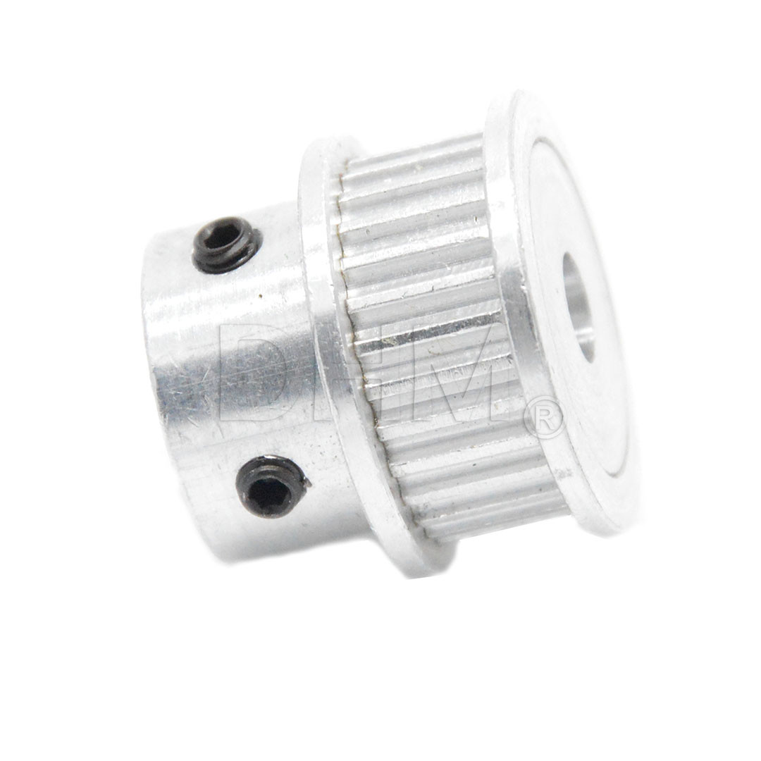 Toothed belt wheel GT2 / 6 mm wide Ø5 mm 30 teeth