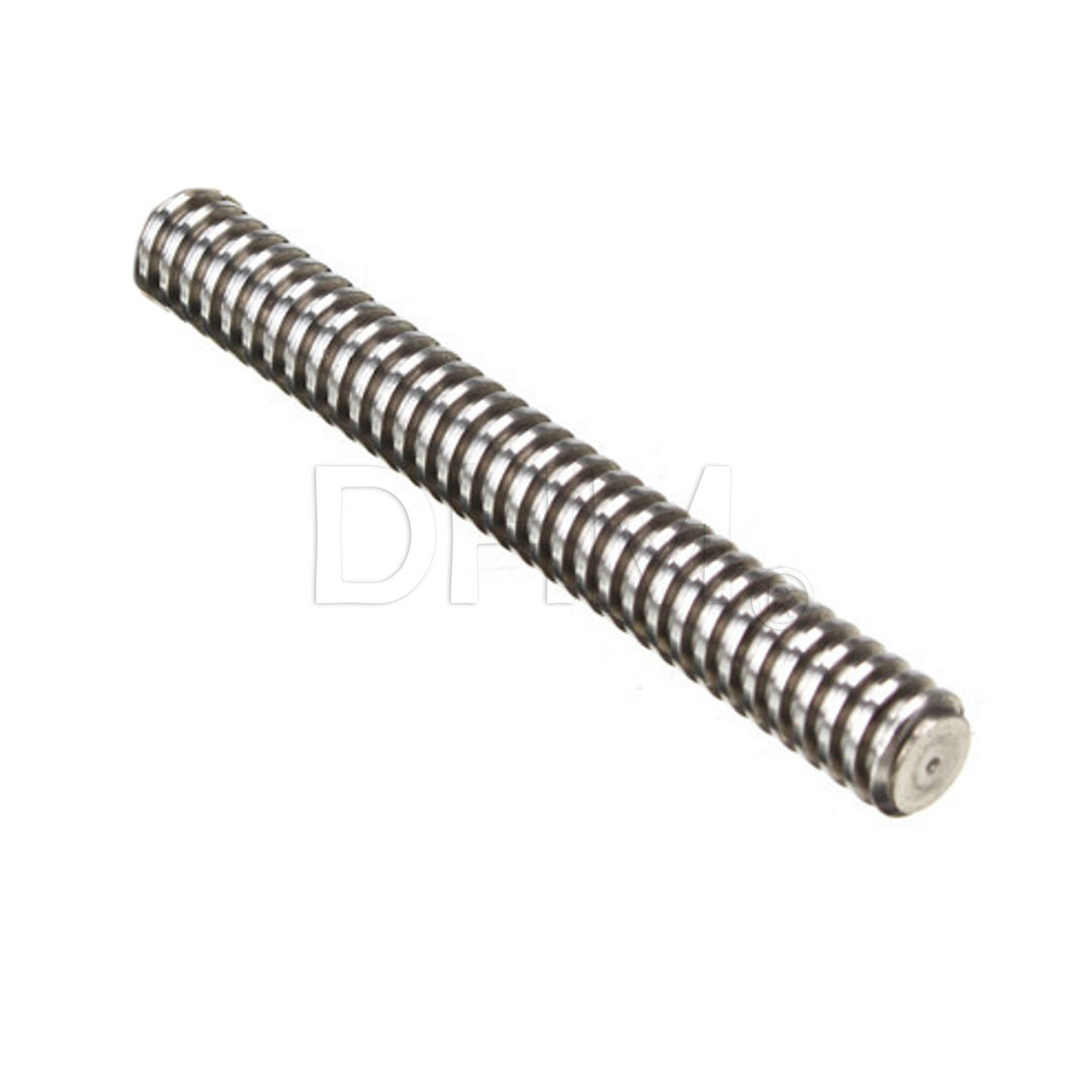 Trapezoidal rolled thread spindles TR12 pitch 2mm - 2 principles 100cm