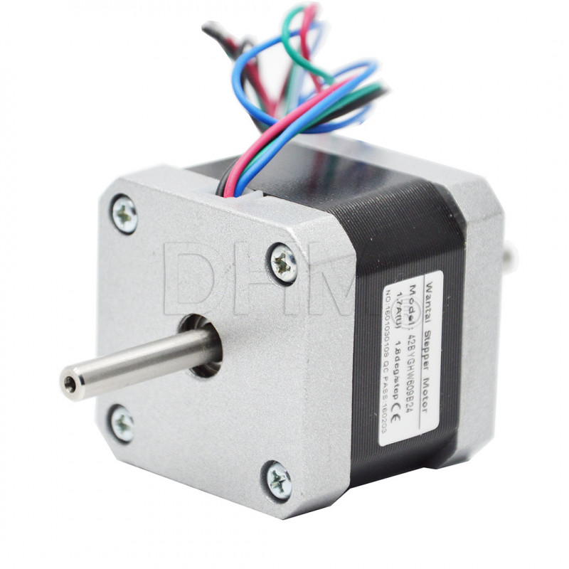 42BYGHW609B 1.7A 1.8° Double shaft stepper motor stepper WANTAI NEM...