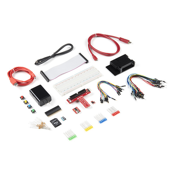 Sparkfun Raspberry Pi 4 Hardware Starter Kit Without Raspberry Pi