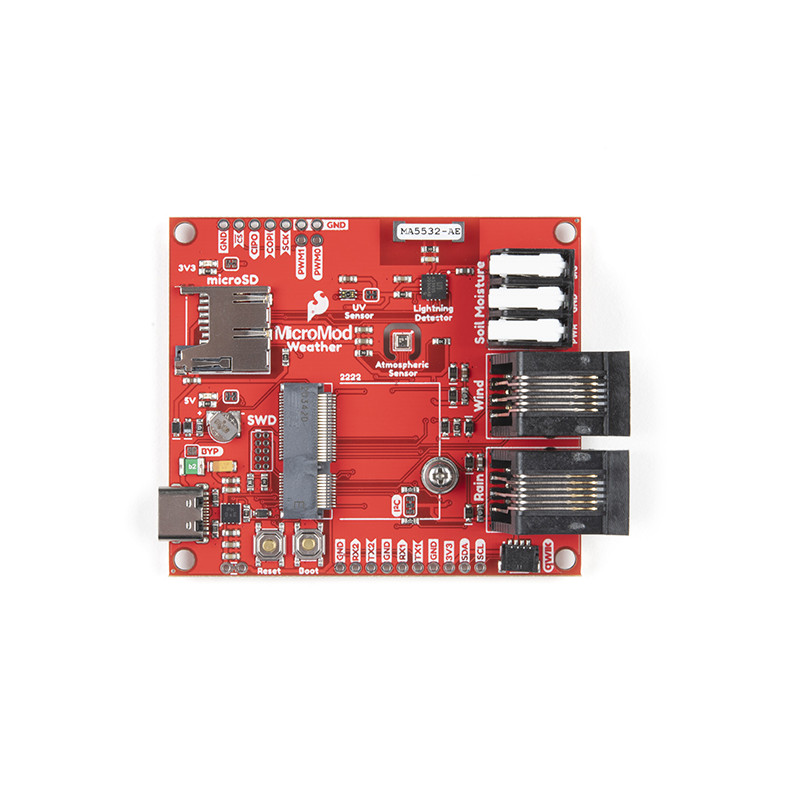 SparkFun MicroMod Weather Carrier Board