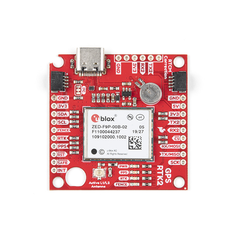 SparkFun GPS-RTK2 Board - ZED-F9P (Qwiic) (Ding & Dent)