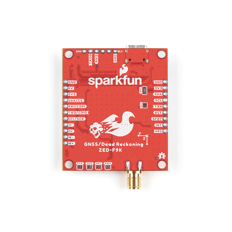 SparkFun Breakout GNSS-RTK Dead Reckoning - ZED-F9K (Qwiic)
