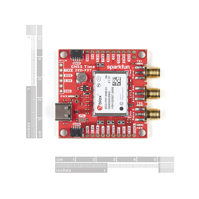 SparkFun GNSS Timing Breakout - ZED-F9T (Qwiic)