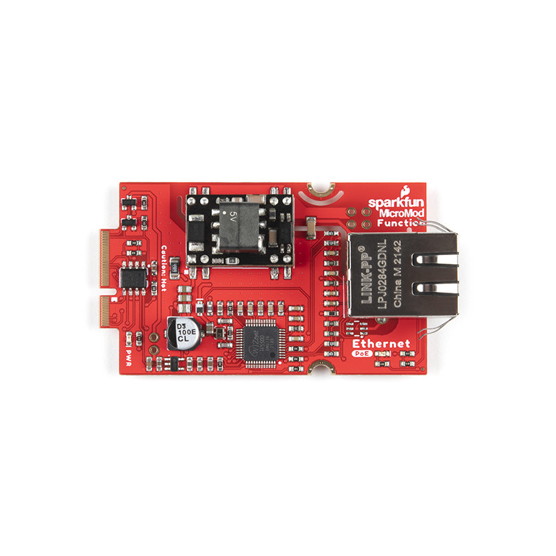 SparkFun MicroMod Ethernet Function Board - W5500