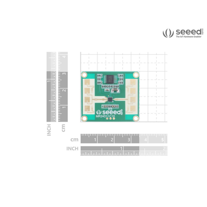 Sensor de radar de ondas milimétricas de 24 GHz - Módulo de detecci... Sensor de radar de ondas milimétricas de 24 GHz - Módulo de detecci...