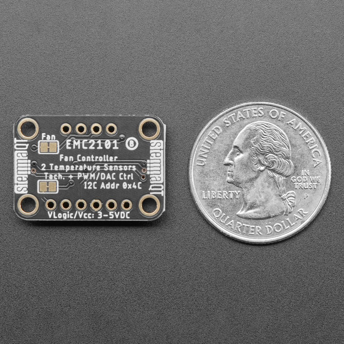 Adafruit EMC2101 I2C PC Fan Controller and Temperature Sensor - STE...