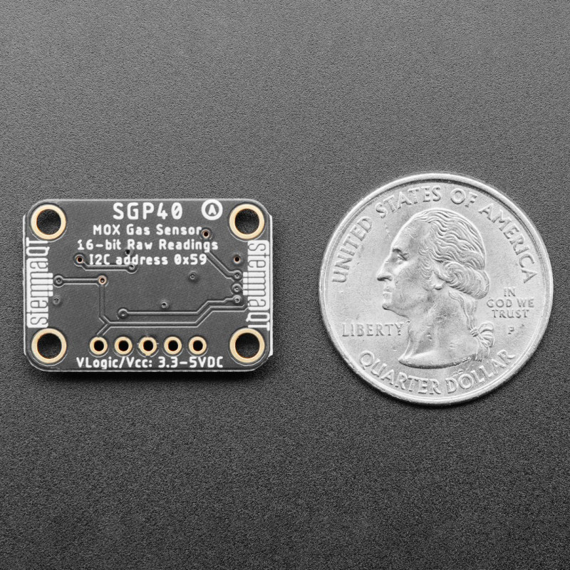 Adafruit SGP40 Air Quality Sensor Breakout - VOC Index - STEMMA QT ...