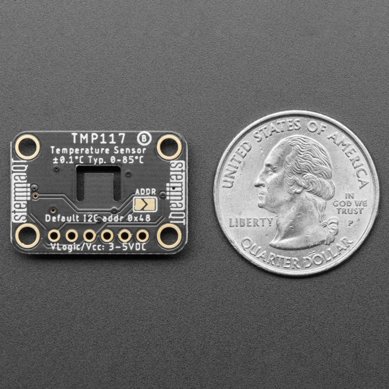 Adafruit TMP117 ±0.1°C High Accuracy I2C Temperature Sensor - STEMM...