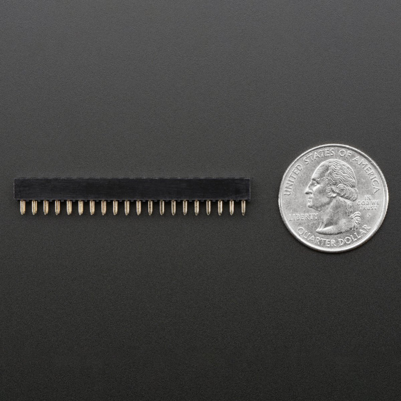 GPIO Header for Raspberry Pi HAT - 2x20 Short Female Header