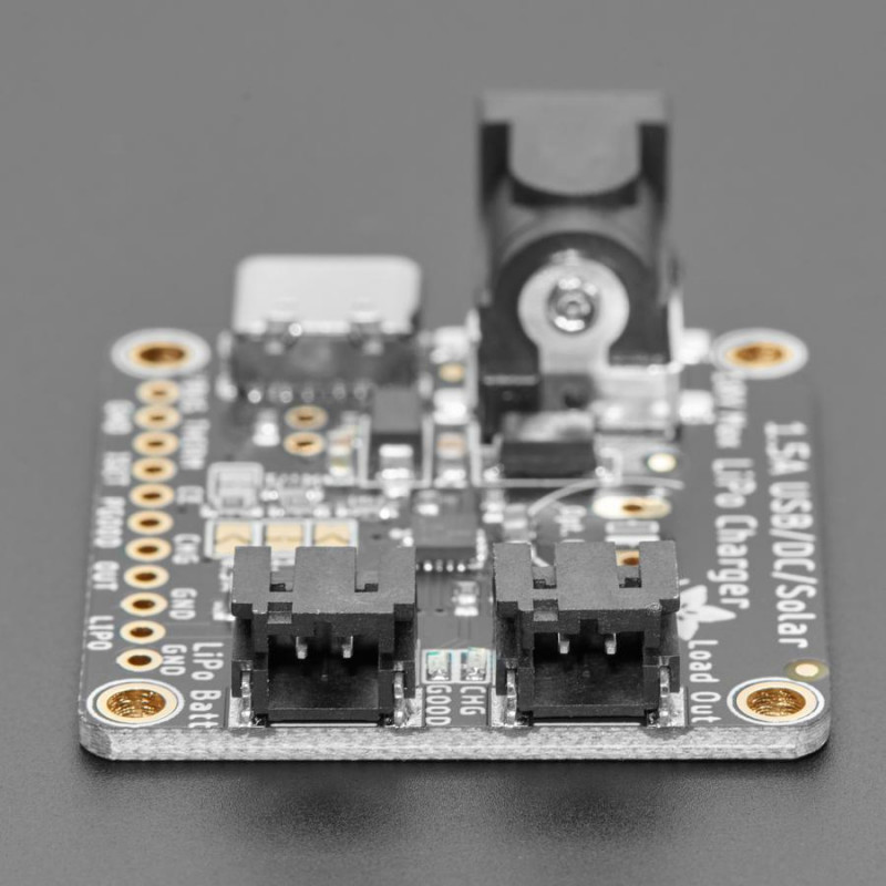Adafruit Universal USB / DC / Solar Lithium Ion/Polymer charger - b...