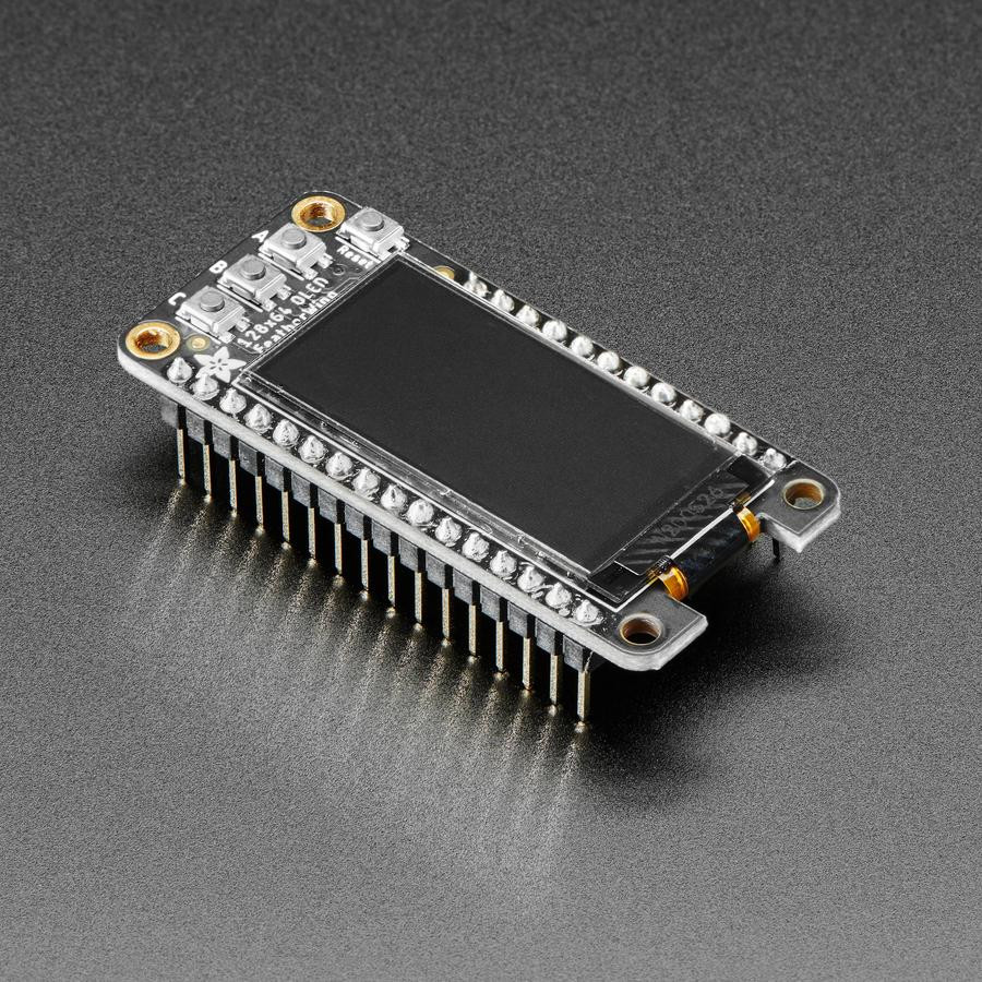 Adafruit FeatherWing OLED - 128x64 OLED Add-on For Feather - STEMMA...