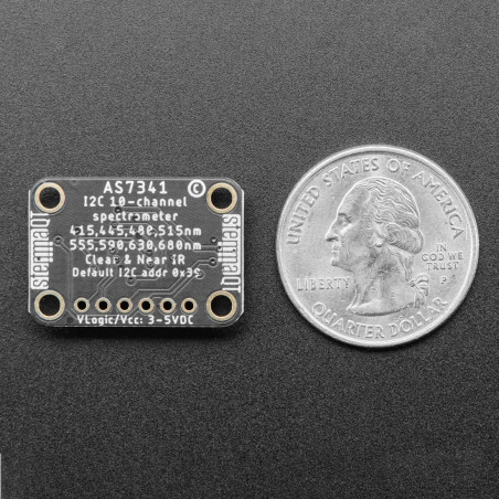 Adafruit AS7341 10-Channel Light / Color Sensor Breakout - STEMMA Q...