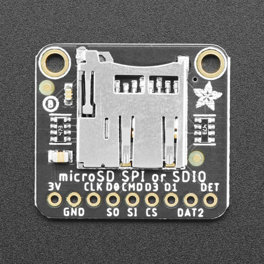 Adafruit Micro SD SPI or SDIO Card Breakout Board - 3V ONLY!