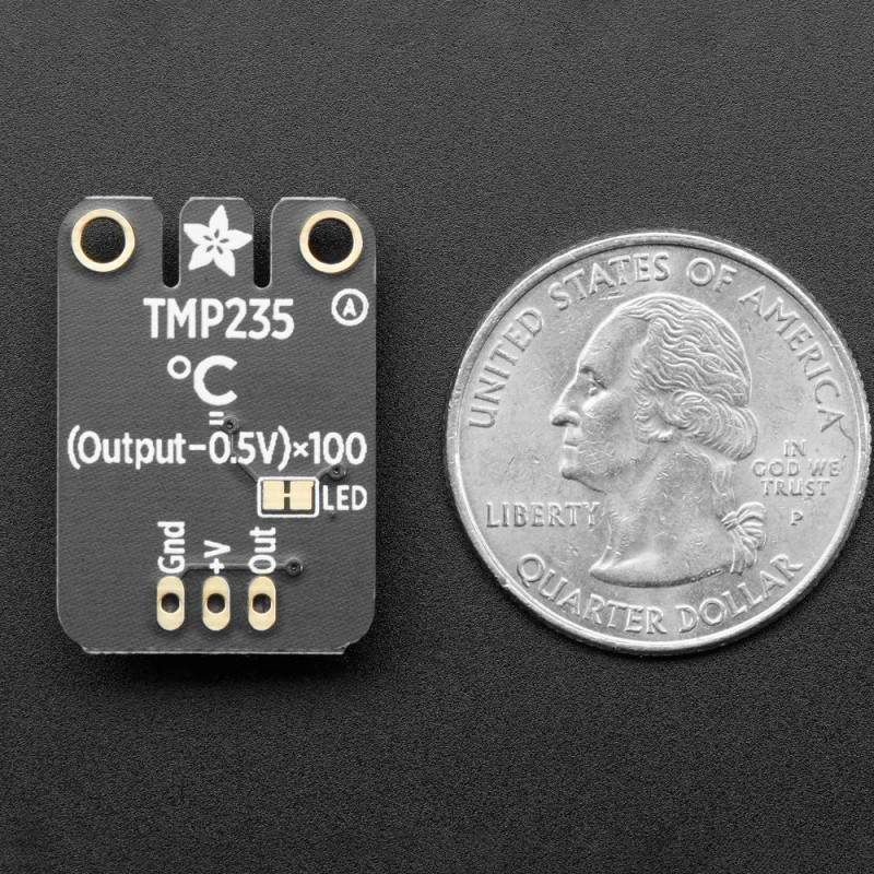 Adafruit TMP235 - Plug-and-Play STEMMA Analog Temperature Sensor