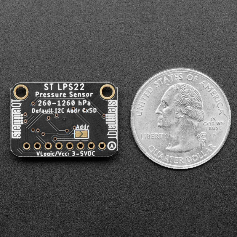Adafruit LPS22 Pressure Sensor - STEMMA QT / Qwiic - LPS22HB