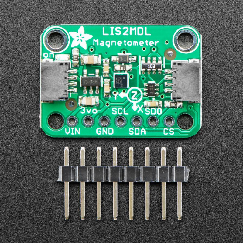 Adafruit Triple-axis Magnetometer - LIS2MDL - STEMMA QT / Qwiic