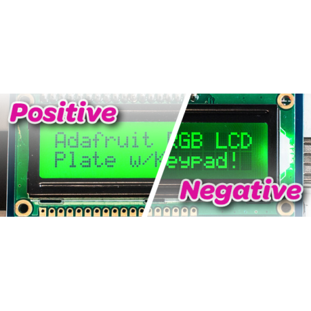 Adafruit RGB 16x2 LCD and Keypad Kit for Raspberry Pi - Positive