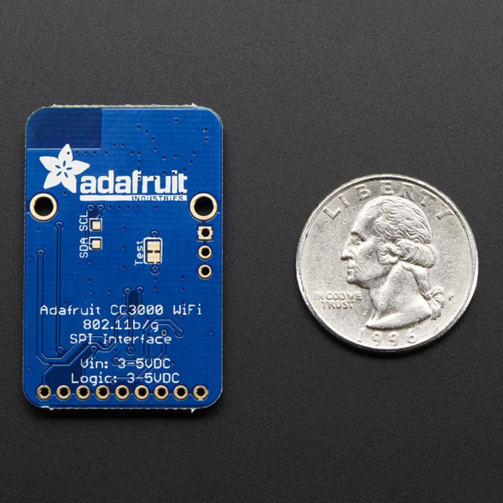 Adafruit CC3000 WiFi Breakout with uFL Connector for Ext Antenna