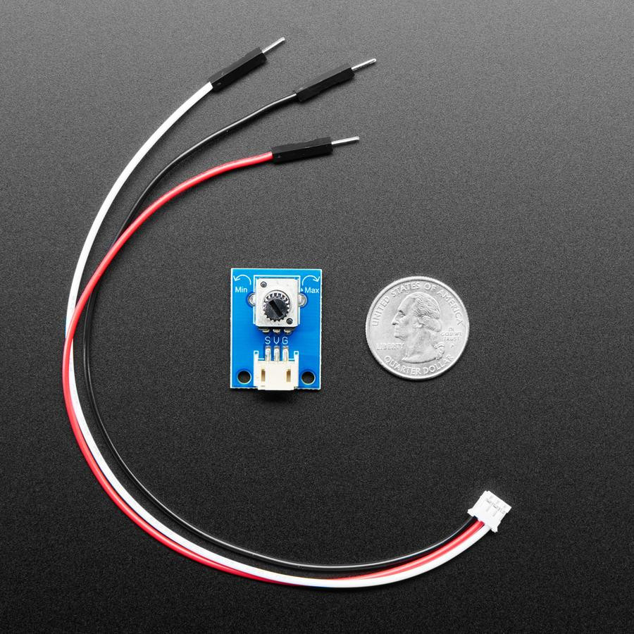 Stemma Wired Potentiometer Breakout Board 10k Ohm Linear