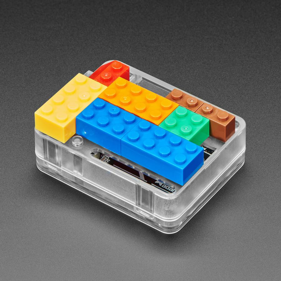 Plastic Translucent Enclosure for Metro or Arduino - LEGO Compatible
