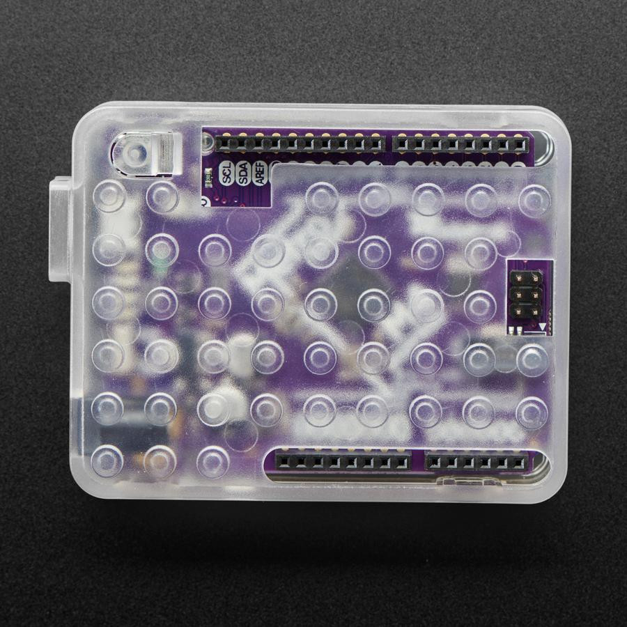 Plastic Translucent Enclosure for Metro or Arduino - LEGO Compatible