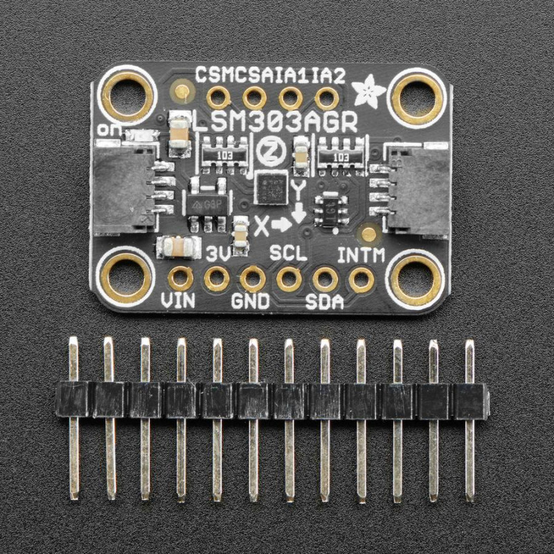 Adafruit LSM303AGR Accelerometer Magnetometer - STEMMA QT Qwiic