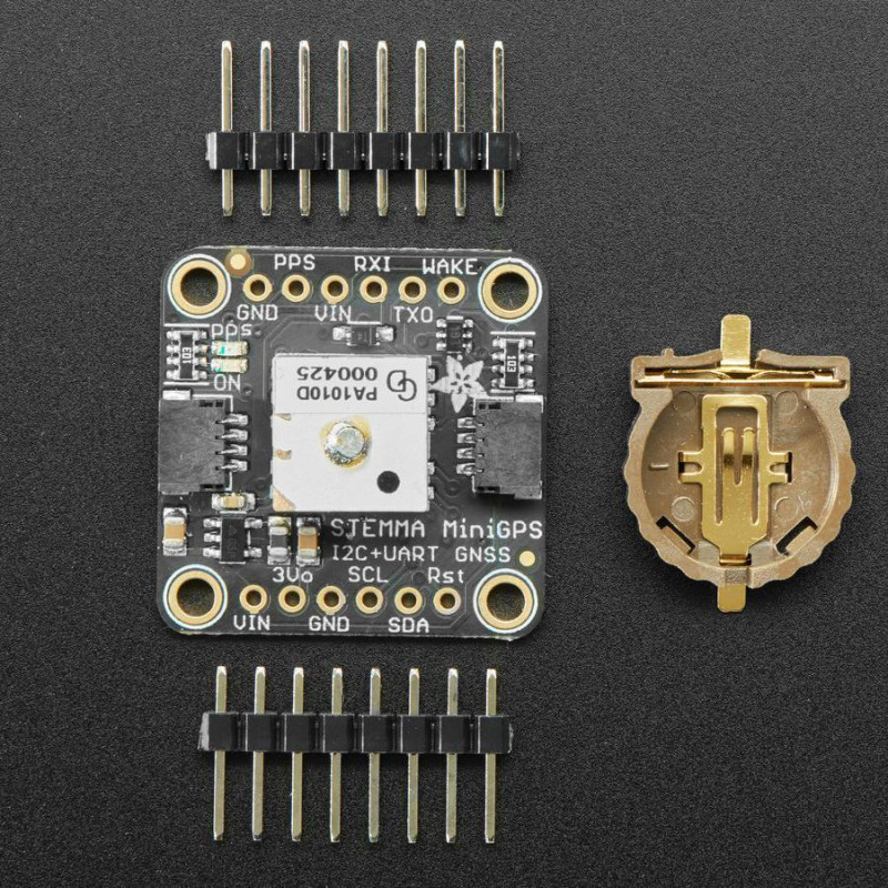 Adafruit Mini GPS PA1010D - UART and I2C - STEMMA QT