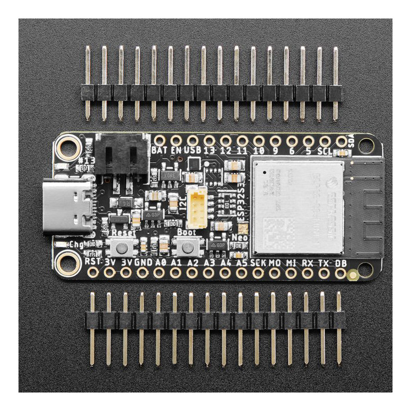 Adafruit ESP32-S3 Feather with STEMMA QT / Qwiic - 8MB Flash No PSRAM