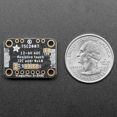 Adafruit TSC2007 I2C Resistive Touch Screen Controller - STEMMA QT