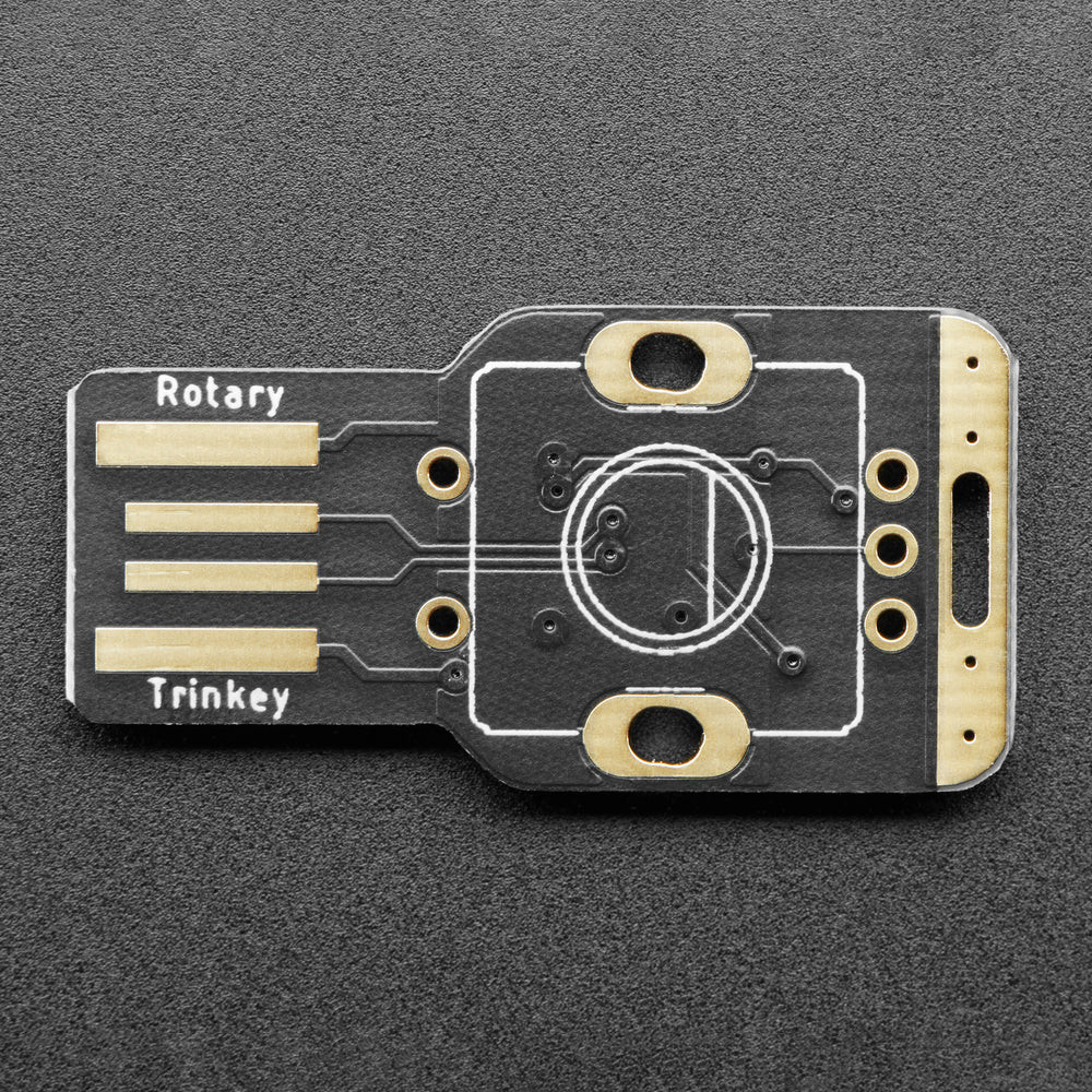 Adafruit Rotary Trinkey - USB NeoPixel Rotary Encoder