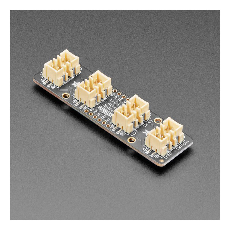 Adafruit Led Arcade Taste 1x4 Stemma Qt I2c Breakout Stemma Qt