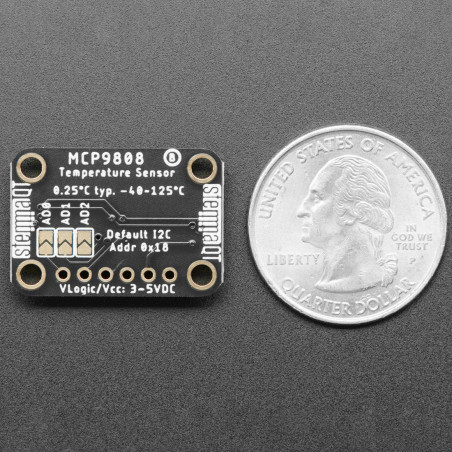 Adafruit MCP9808 High Accuracy I2C Temperature Sensor Breakout - ST...