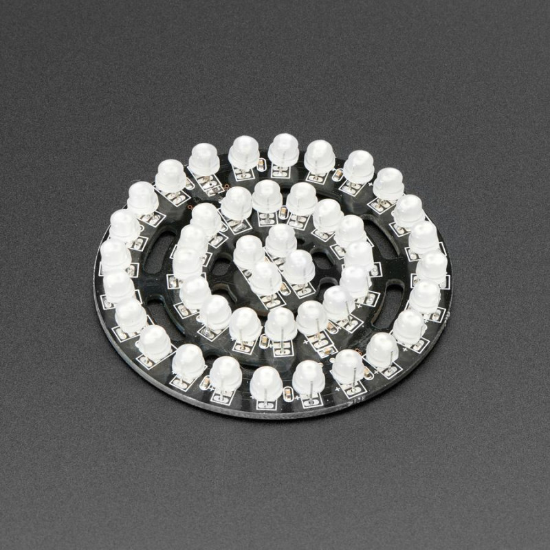 NeoPixel Triple-Ring Board with 44 Thru-Hole LEDs - 66mm Diameter