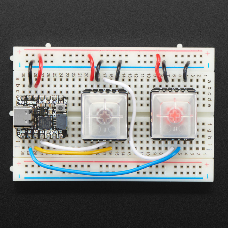 NeoKey Socket Breakout for Mechanical Key Switches with NeoPixel