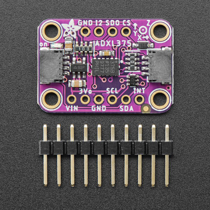 ADXL375 - High G Accelerometer (+-200g) with I2C and SPI - STEMMA Q...