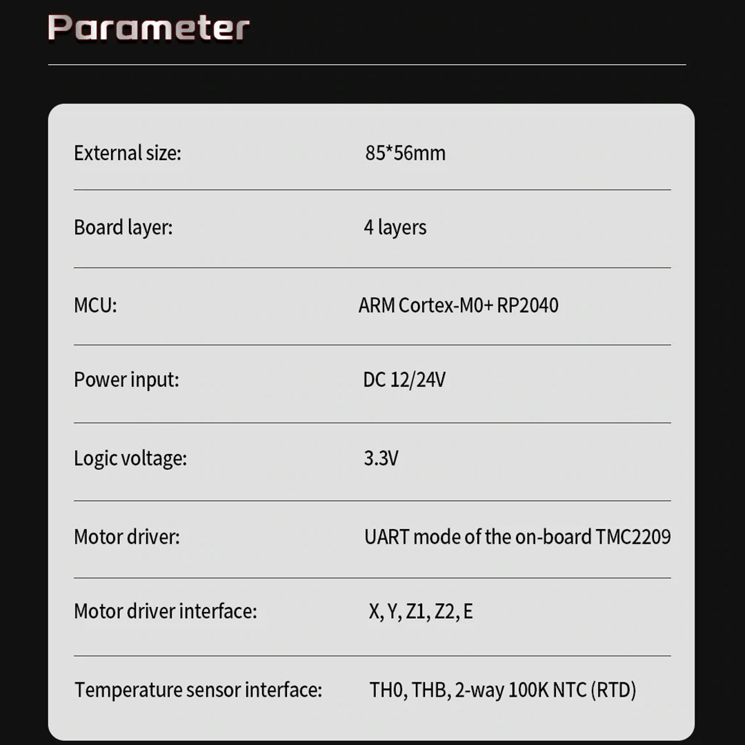 SKR Pico V1.0 BIGTREETECH - compatible with Raspberry Pi for Voron V0