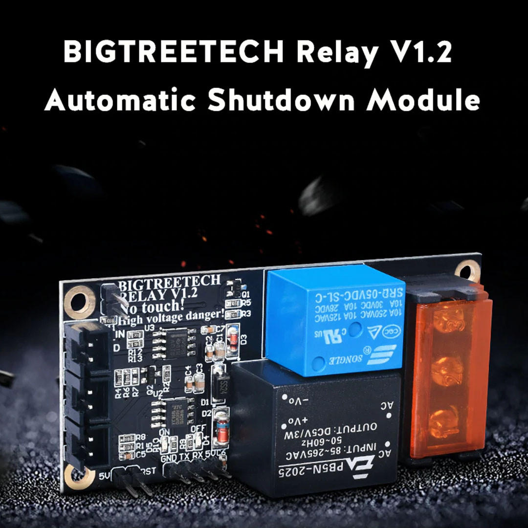 Relay V1.2 BIGTREETECH - automatic shutdown module for 3D printers