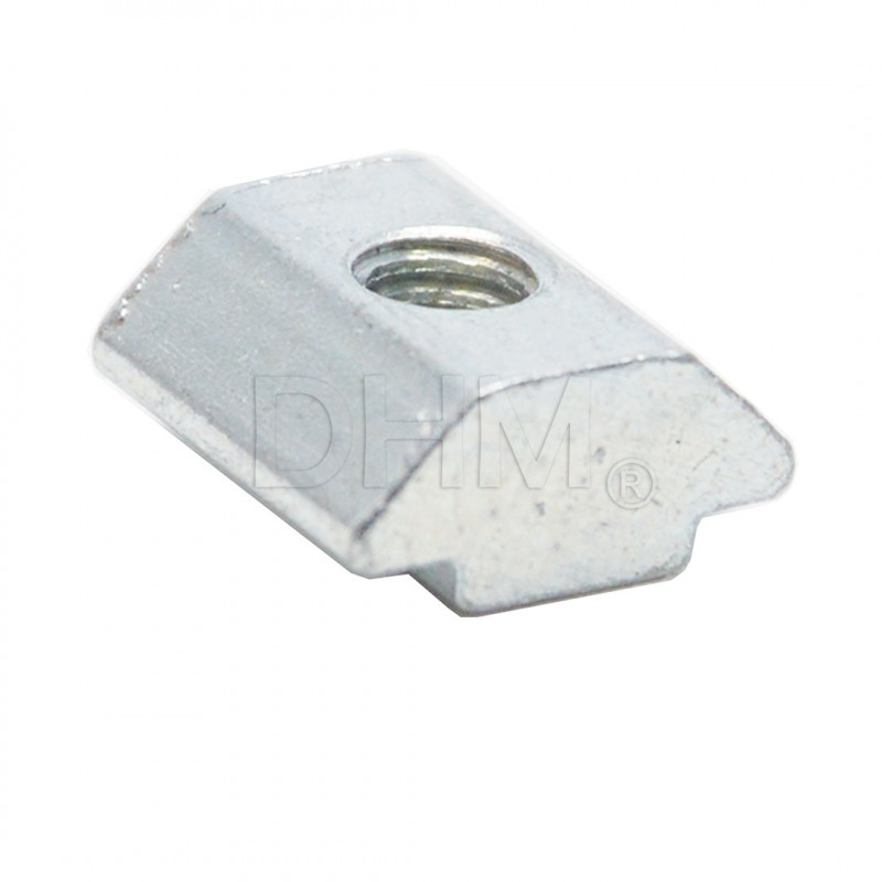 Pre-assembly nuts - Series 5 Steel - M4 thread - 10 pieces